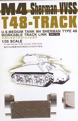 AFV Club 35038 Chenilles Type T48 Vvss Pour US M4 Sherman