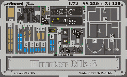Eduard SS230 Hunter Mk.6 REVELL