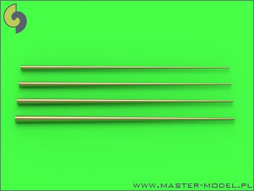 Master SM-700-048 Set of universal tapered masts No2 (length = 60mm each, diameters = 0,4/1,4mm; 0,5/1,6mm; 0,6/1,8mm; 0,7/2mm)