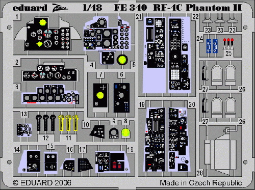 Eduard FE340 RF-4C Hasegawa