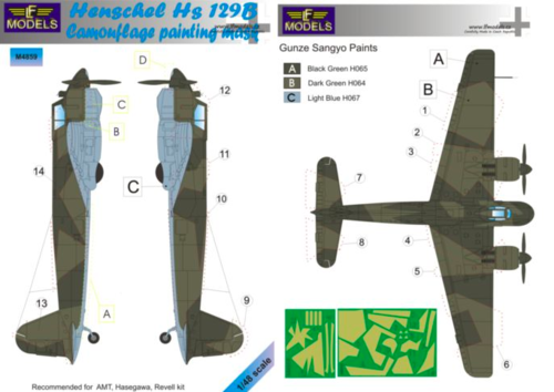 LF Models M4859 Henschel Hs 129 B