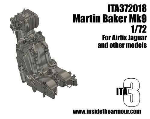 Inside the Armour ITA372018 Martin Baker Mk.9 for BAC/SEPECAT Jaguar GR.1/GR.1A and Harrier Kits (for Airfix Kits)
