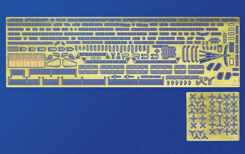 Aoshima 00399 IJN Aircraft Carrier Unryu Photo Etched Parts