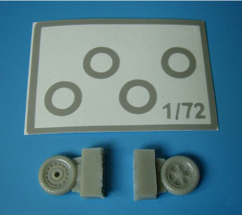 AML A72032 Focke-Wulf Fw-190 A-4 - Wheels and Paint Masks (for Zvezda kits)