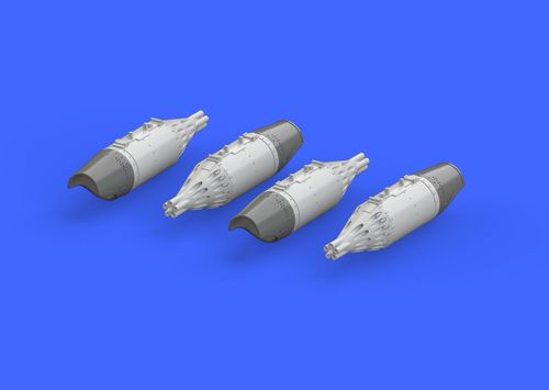 Eduard 672140 UB-32A-24 rocket pods for Mi-24 EDUARD/ZVEZDA