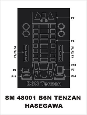 Montex SM48001 B6N Tenzan Hasegawa