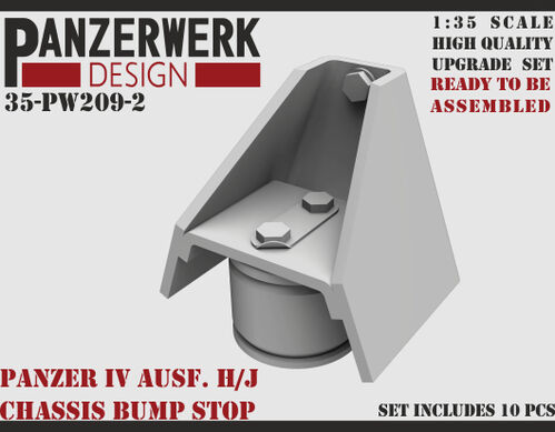 Panzerwerk Design 35-PW209-2 Panzer IV Ausf. H/J Chassis Bump Stop