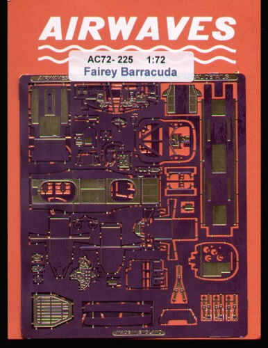 Airwaves C72225 Fairey Barracuda Mk.II interior and exterior (designed to be used with MPM kits)