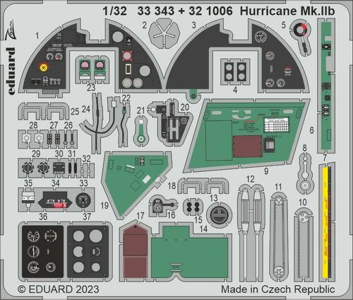Eduard 321006 Hurricane Mk.IIb REVELL