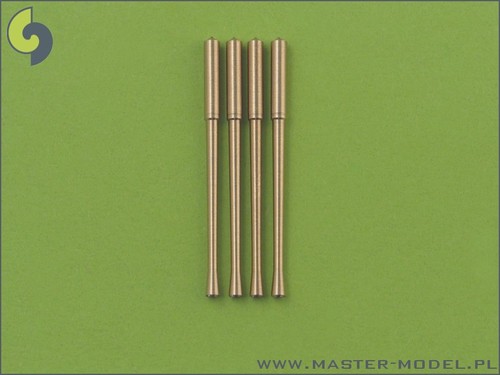 Master AM-48-021 Japanese Type 99 20mm Mark 2 gun barrels (4pcs)