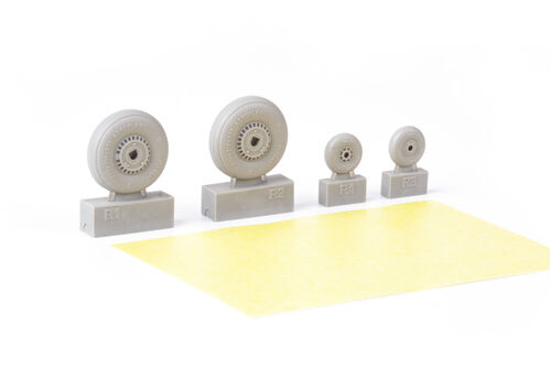 Eduard 632198 MC.202 Wheels ITALERI
