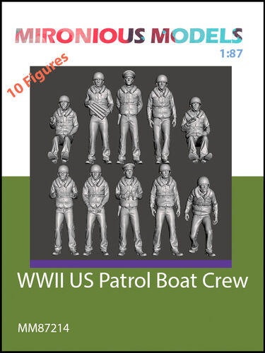Mironious Models 87214 WWII US Patrol Boat Crew