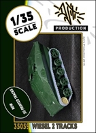 Djiti's production 35059 Resin Tracks set Wiesel 2