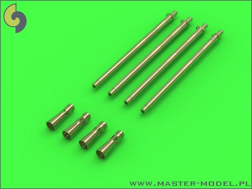 Master GM-35-006 German 2cm L/65 Flak 38 and Flakvierling 38 gun barrels (4pcs)
