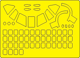 New Ware AM1237 CASA C-295M Basic Kabuki Masks For Answer AA72031, AA72032, AA72033 And Derivated Kits