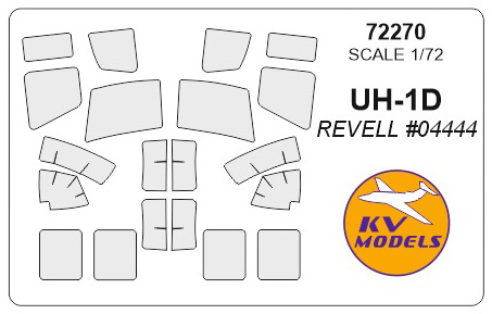 KV Models 72270 Bell UH-1D Heeresflieger (REVELL)