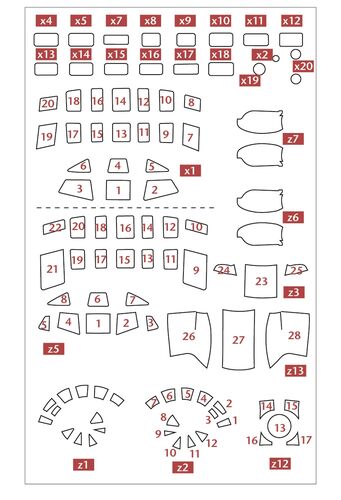 Peewit 72349 B-24 Liberator - Canopy Mask (For Airfix Kits)