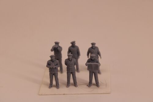 Peddinghaus-Decals 72F009 German Kriegsmarine officers on deck (6 Figures)
