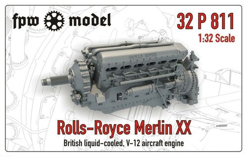 FPW Model 32P811 Rolls-Royce Merlin XX