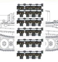 AFV Club 35094 Tiger I Early Version Tracklink