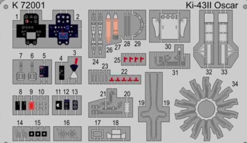 MPM K72001 Ki-43 II Oscar