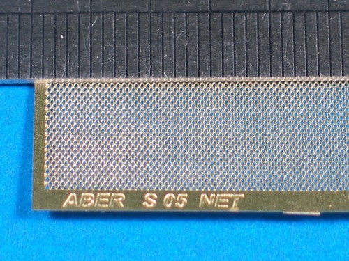 Aber S-05 Nets and drilled plates (18 models - 80x45 mm)