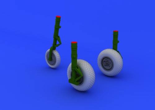 Eduard 648106 Me 262 wheels TAMIYA