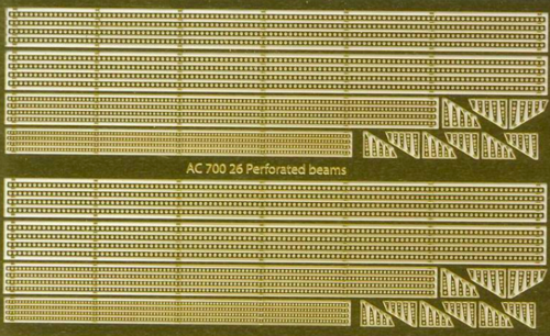 L'Arsenal 2.0 AC70026 Perforated beams set
