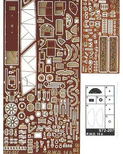 Part S72-207 LWS/RWD-14b Czapla ZTS Plastyk
