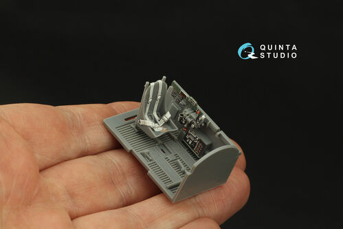 Quinta Studio QD48336 Republic P-47 D Thunderbolt Razorback - 3D-Printed & Coloured Interior (for Tamiya kits)