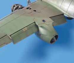 Aires 4203 Me 262A Schwalbe flaps Tamiya