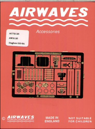 Airwaves C72125 Hughes OH-6A (designed to be used with Italeri kits)