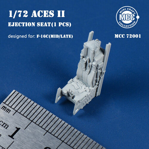 Mini Craft Collection 72001 F-16 C Mid/Late - ACES II Ejection Seat Wool Pad (1 pcs)