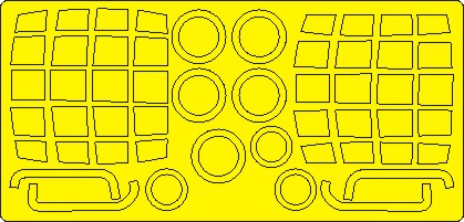 New Ware AM1127 Focke-Wulf 1000 Fast-Bomber EXPERT Kabuki Masks For Modelcollect Fist Of War