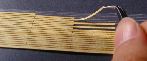 Artwox AW50046 Planking spread sticker woodsheet width 1.0mm