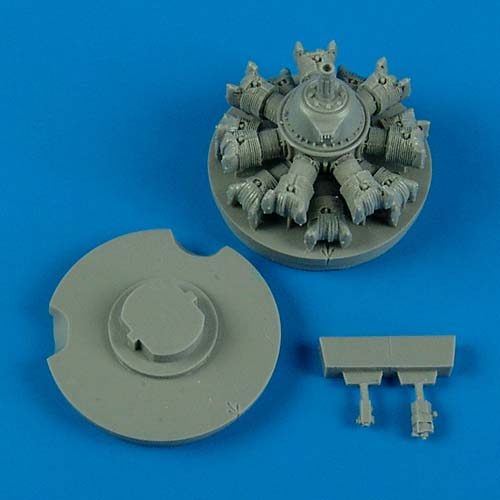 Quickboost 48524 TBF/TBM Avenger Engine Ita/Aca/Accurate Miniatures