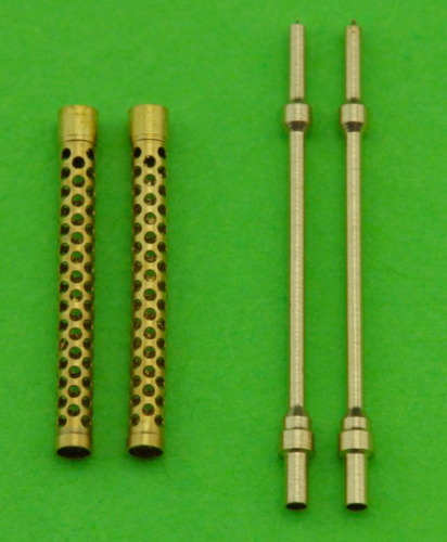 Master AM-48-053 Italian machine gun Breda SAFAT 7,7mm barrels (2pcs)