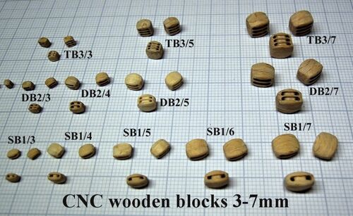 HiSModel WB-SB1-3 CNC single block 1/3mm