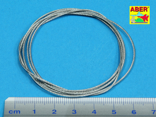 Aber TCS09 Stainless Steel Towing Cables ?0,9mm, 1 m long