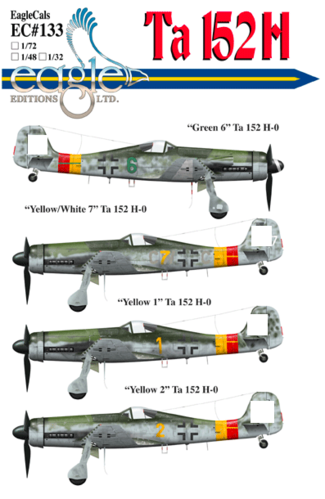 Eagle Editions D133-32 Ta 152 H
