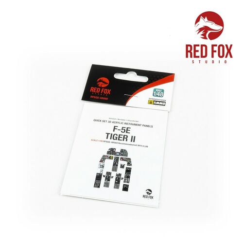 Red Fox Studio QS-48068 F-5E Tiger II (for AFV Club kit)