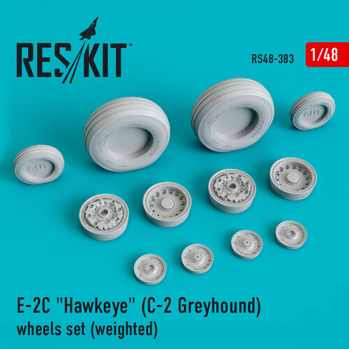 DISCONTINUED RES/KIT 48-0383 E-2C Hawkeye C-2 Greyhound