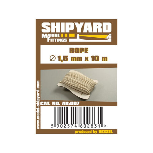 ShipYard AR007 Rope 1,5mm x 10m