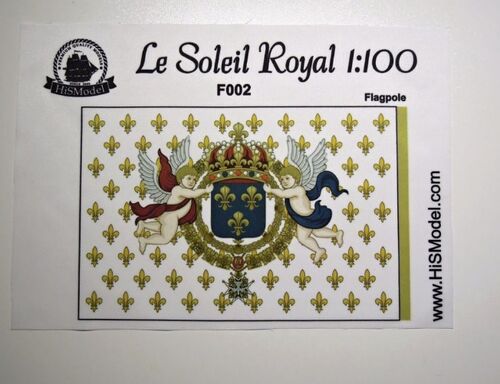 HiSModel F002 Soleil Royal, set of flags