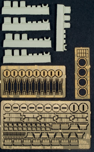 Royal Model di R. Reale 488 U.S Periscopes Details Set WWII