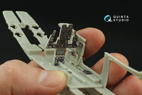 Quinta Studio QD32216 Bell P-39 Q/N Airacobra - 3D-Printed & Coloured Interior (for Kitty Hawk kits)