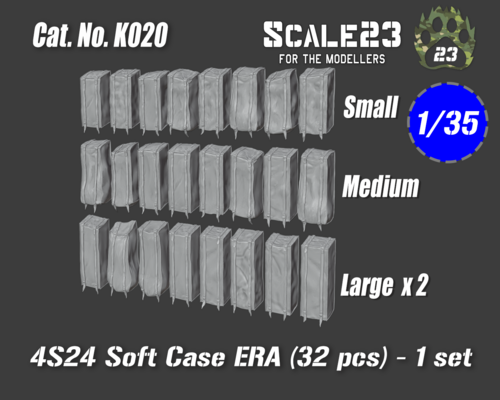 Scale23 35-K020 4S24 Soft Case ERA (32 pcs) - 1 set