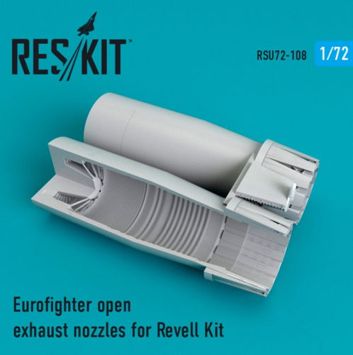 RES/KIT U72-0108 Eurofighter open exhaust nozzles for Revell Kit