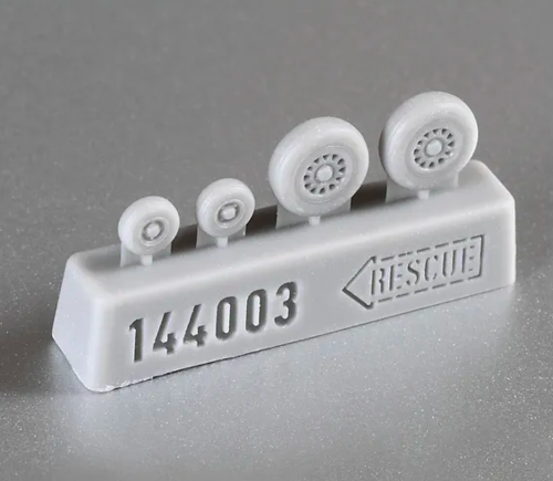 Rescue Models 144003 JAS-39 Gripen wheel set