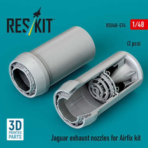 RES/KIT U48-0574 SEPECAT Jaguar - 3D-Printed Exhaust Nozzles (for Airfix Kits)